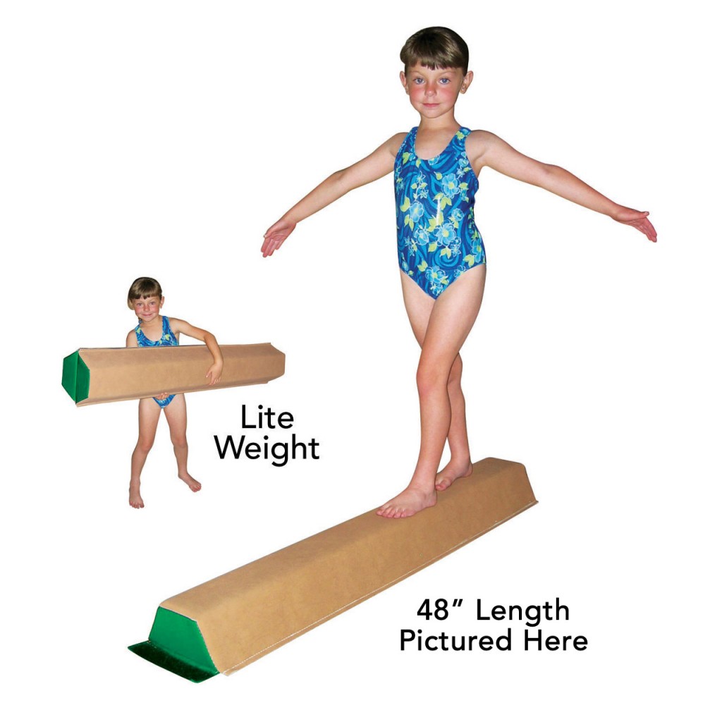 Suede Sectional Balance Beam - American Gymnast and Ninja