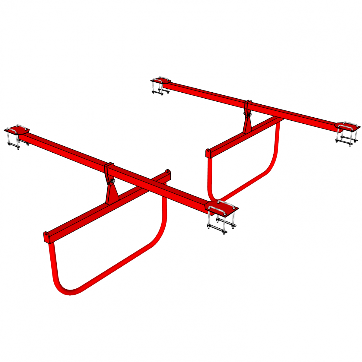 AG Ninja Banked Wall System - American Gymnast and Ninja