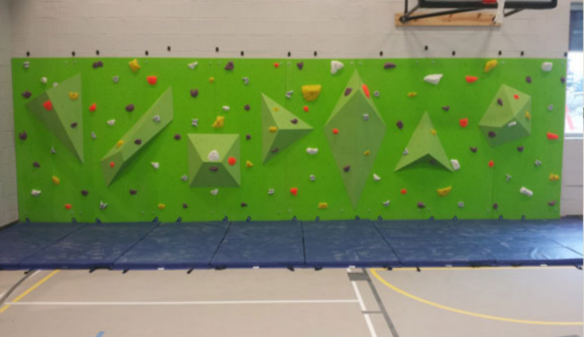 Modular Wood Wall Climbing Panel - 4ft x 4ft - American Gymnast and Ninja