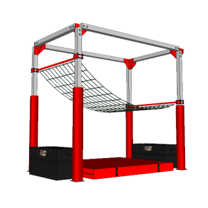 Inverted Cargo Crawl - American Gymnast and Ninja