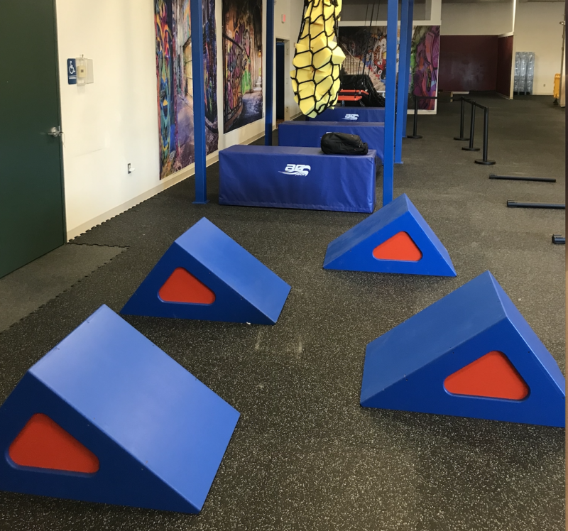 The Slanted Steps - American Gymnast and Ninja