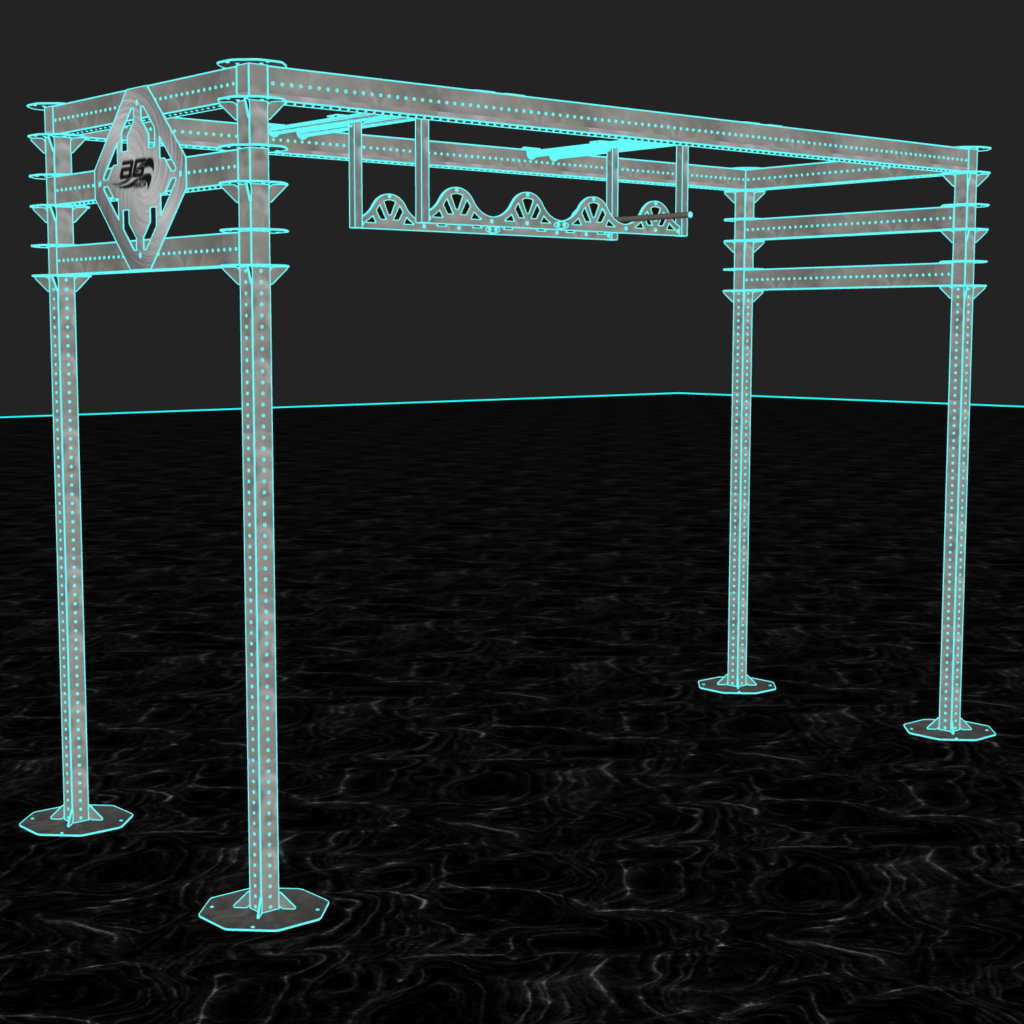 Flying Bar Trainer - American Gymnast and Ninja