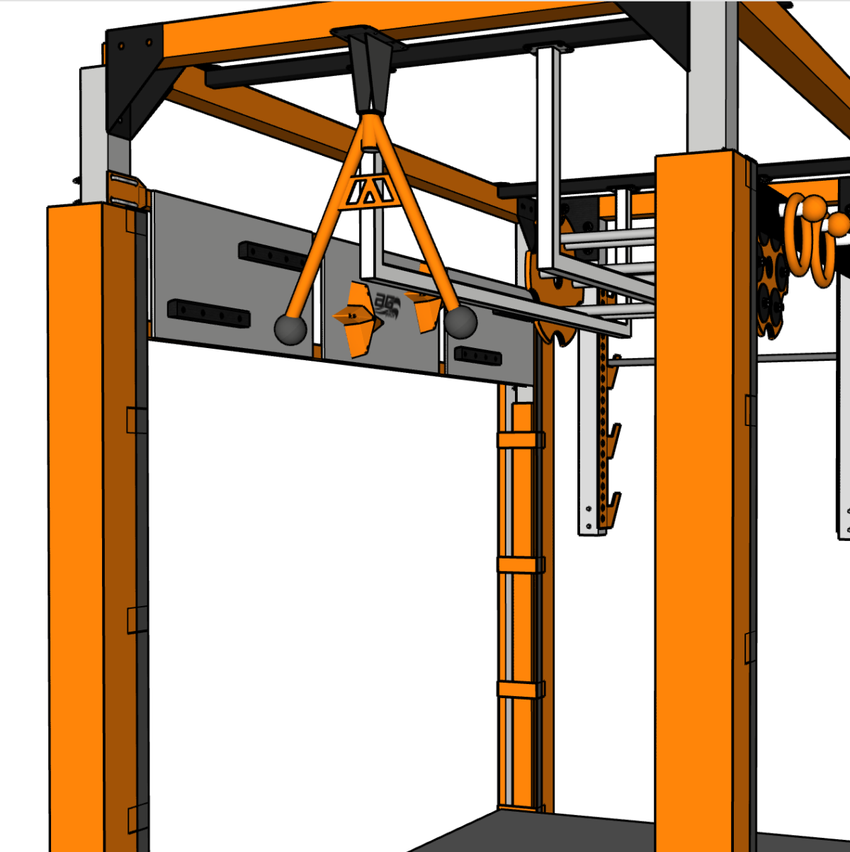 Grappler 10ft v.2 - American Gymnast and Ninja