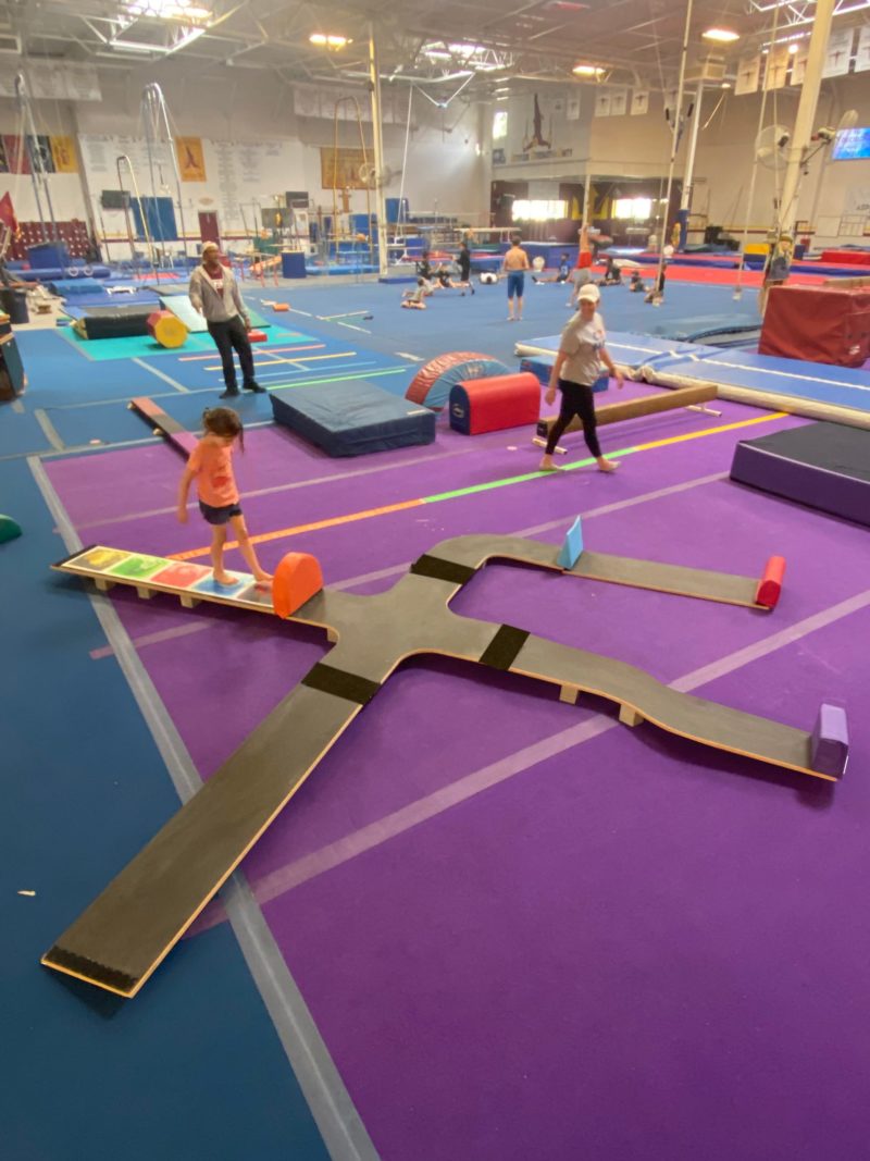 G2N Sensory Balance Path - American Gymnast and Ninja