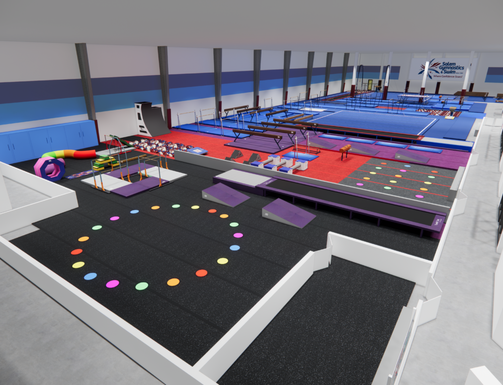 3D Gym Design Continues to Evolve - American Gymnast and Ninja